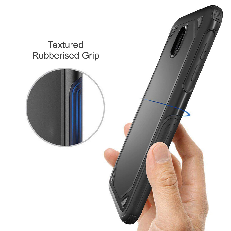 Hybrid Guard Shockproof Case for Samsung Galaxy J5 Pro (Black)